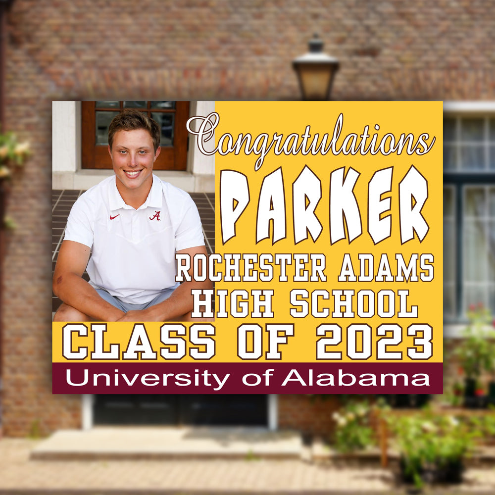 Senior Personalized Yard Signs – adamsathleticboosters